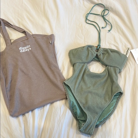 Dippin' Daisy's | Swim | Dippin Daisys Green Wave Rider One Piece ...
